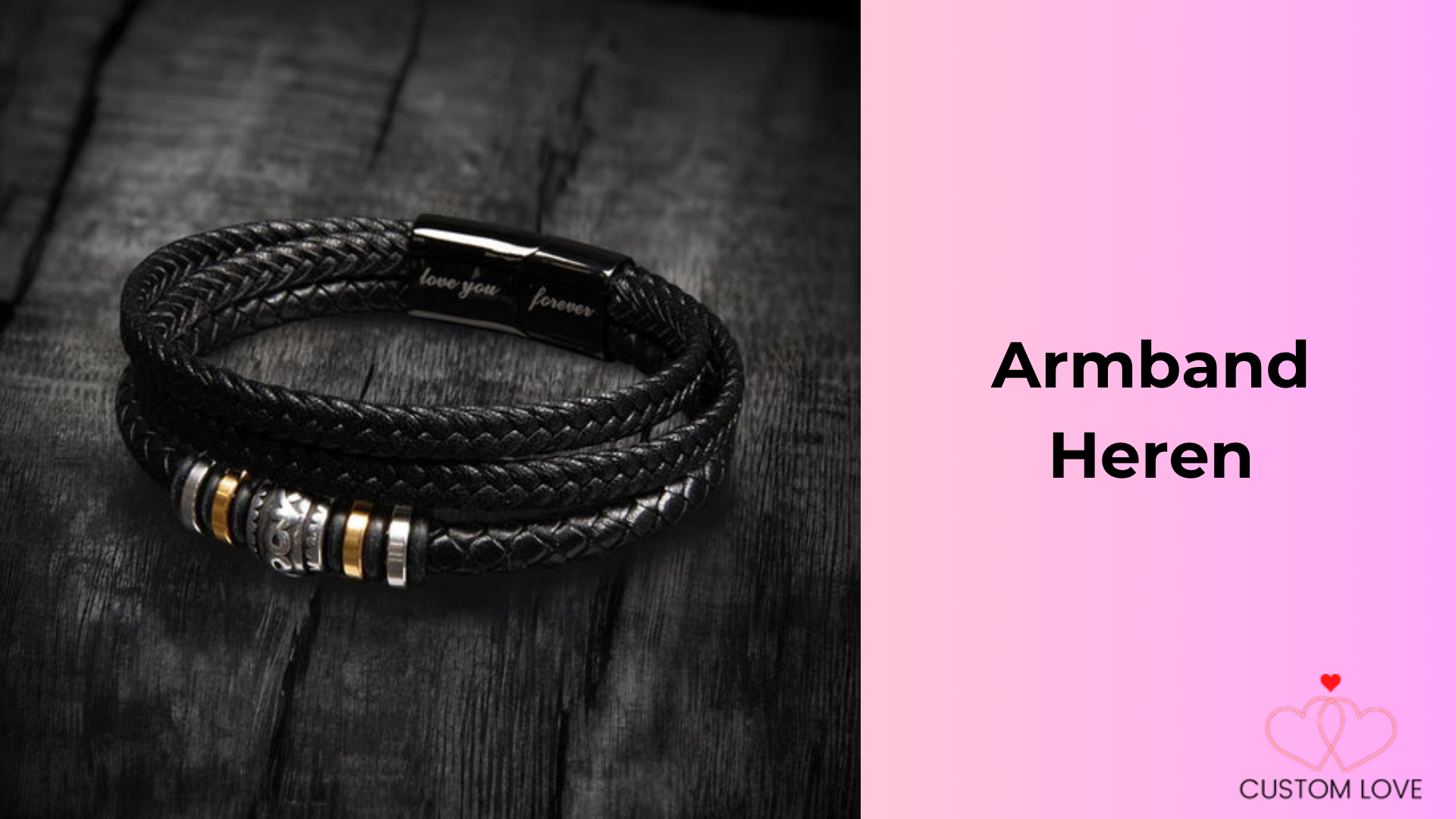 Armband Heren | Unieke Armbanden voor Mannen | CustomLove – CustomLove.nl